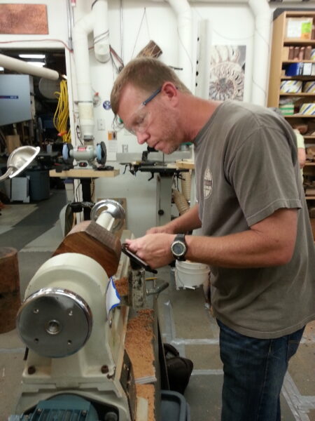 2014 Bowl Turning Class - David J. Marks